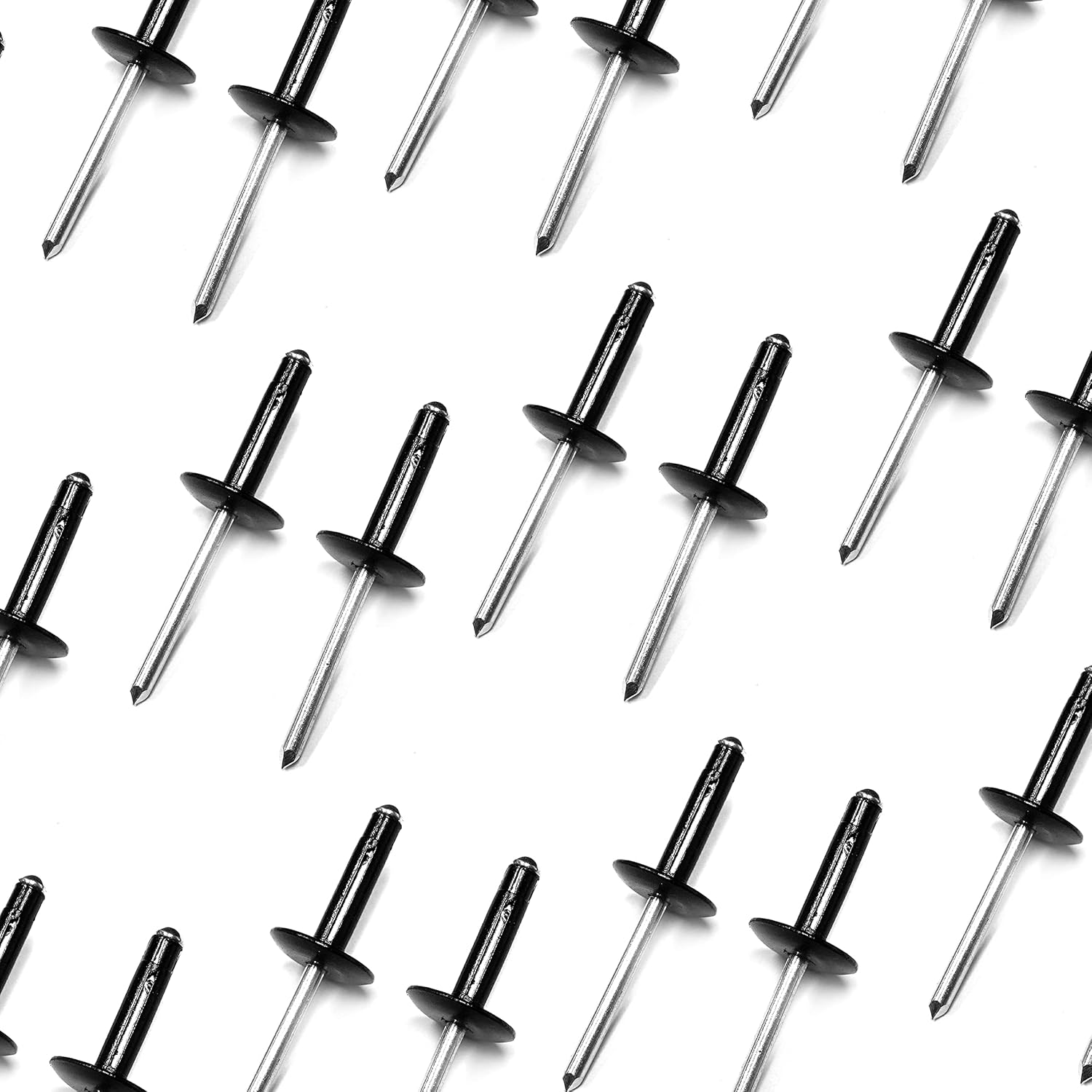 Amazon.com: Red Hound Auto 100 Split Type Rivets Aluminum for Bumper ...