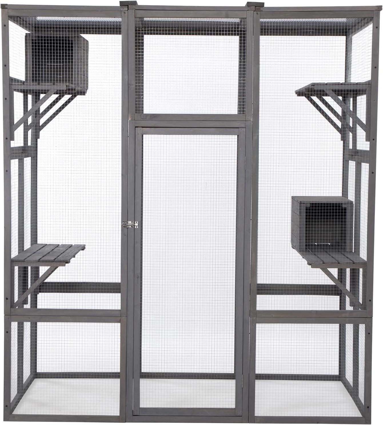 Spacious Outdoor Large Catio for Cats - Durable, Weatherproof Enclosure ...