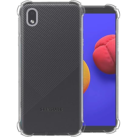 YOFO Rubber Back Cover Case for Samsung Galaxy M01 Core (Transparent ...