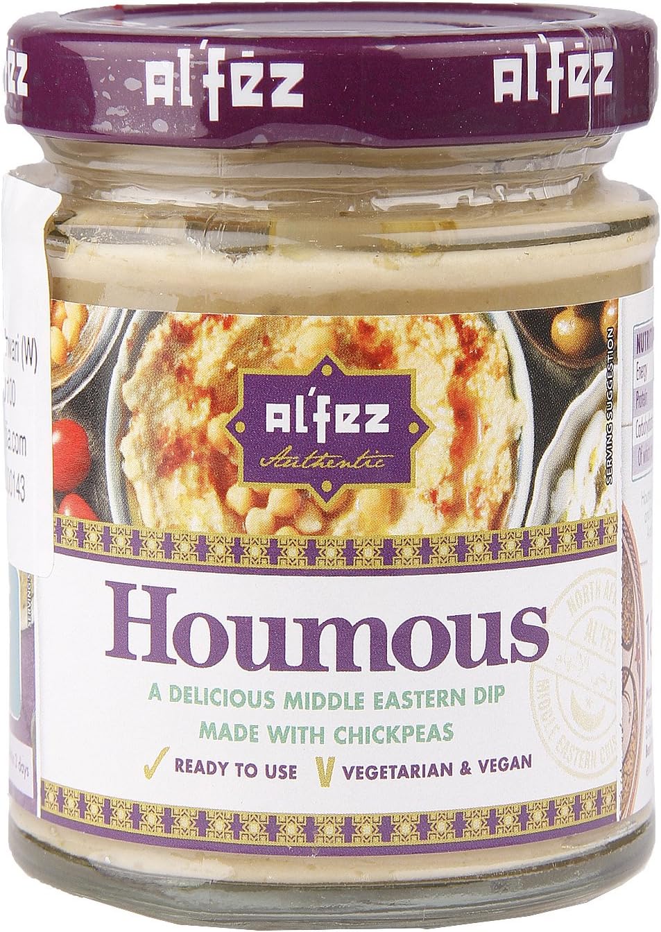 Al'Fez Houmous (160g) : Amazon.co.uk: Grocery