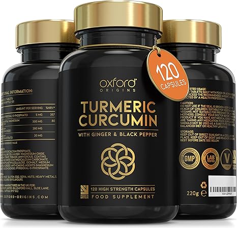 Advanced Turmeric and Black Pepper Capsules Made in the UK | ONE per ...