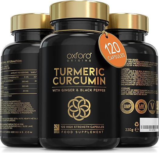 Advanced Turmeric and Black Pepper Capsules Made in the UK | ONE per ...