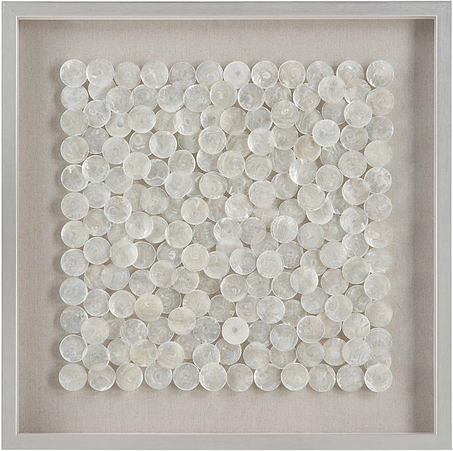 Amazon.com - Uttermost Roxas 31 1/2" Square Capiz Shells Shadow Box ...