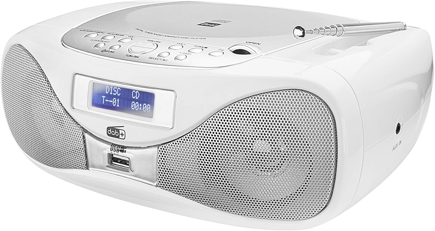 Radio mit CD • Digitalradio • UKW-Radio • Boombox • CD-Player • Stereo ...