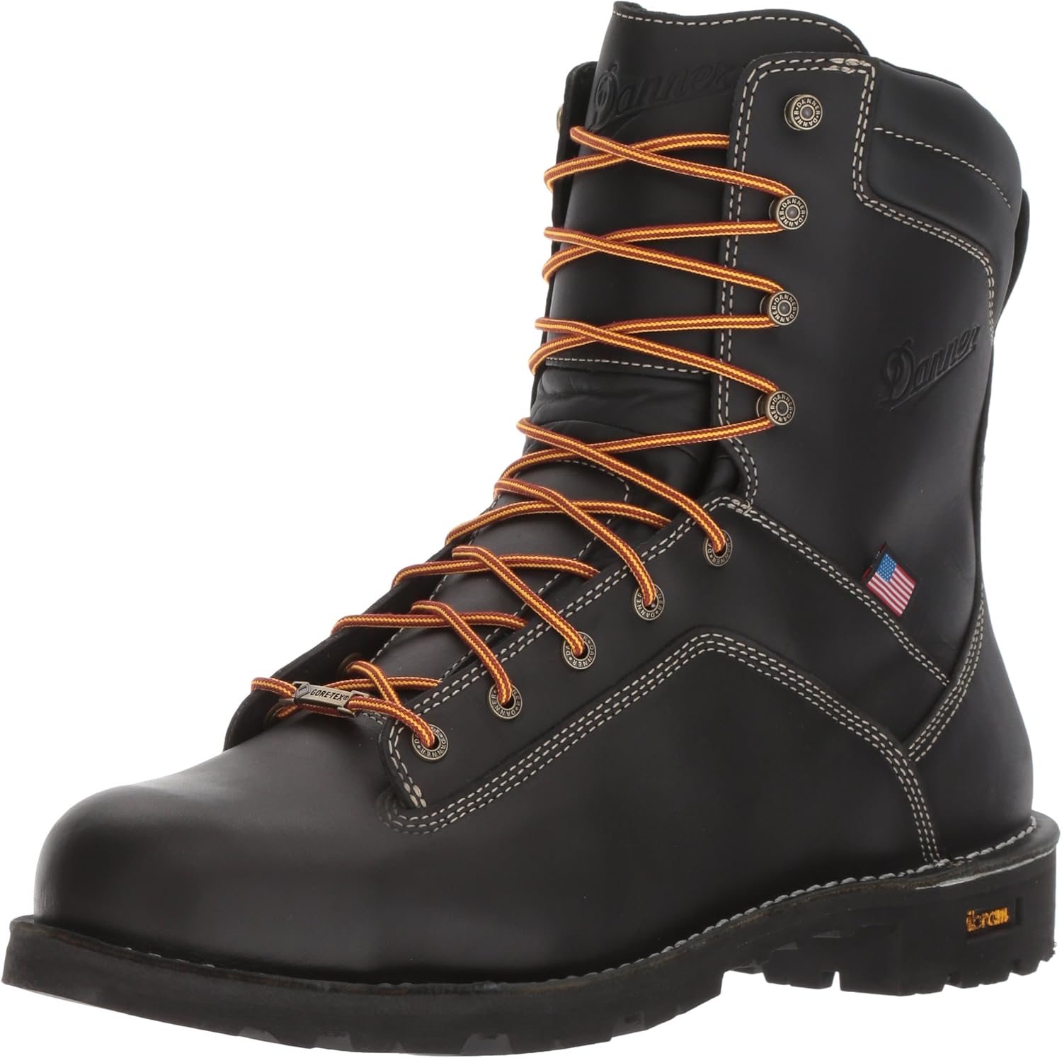 Amazon.co.jp: Danner Men's Quarry USA 8-Inch Alloy Toe Work Boot ...