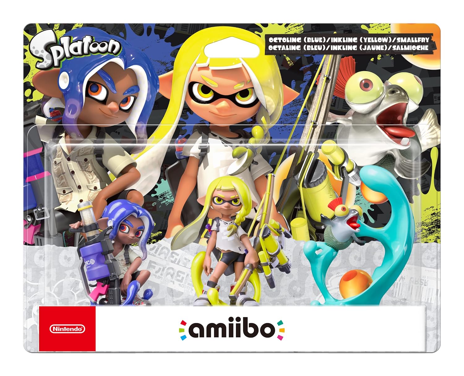 Amazon.com: Amiibo Splatoon 3-3-in-1 Pack : Video Games