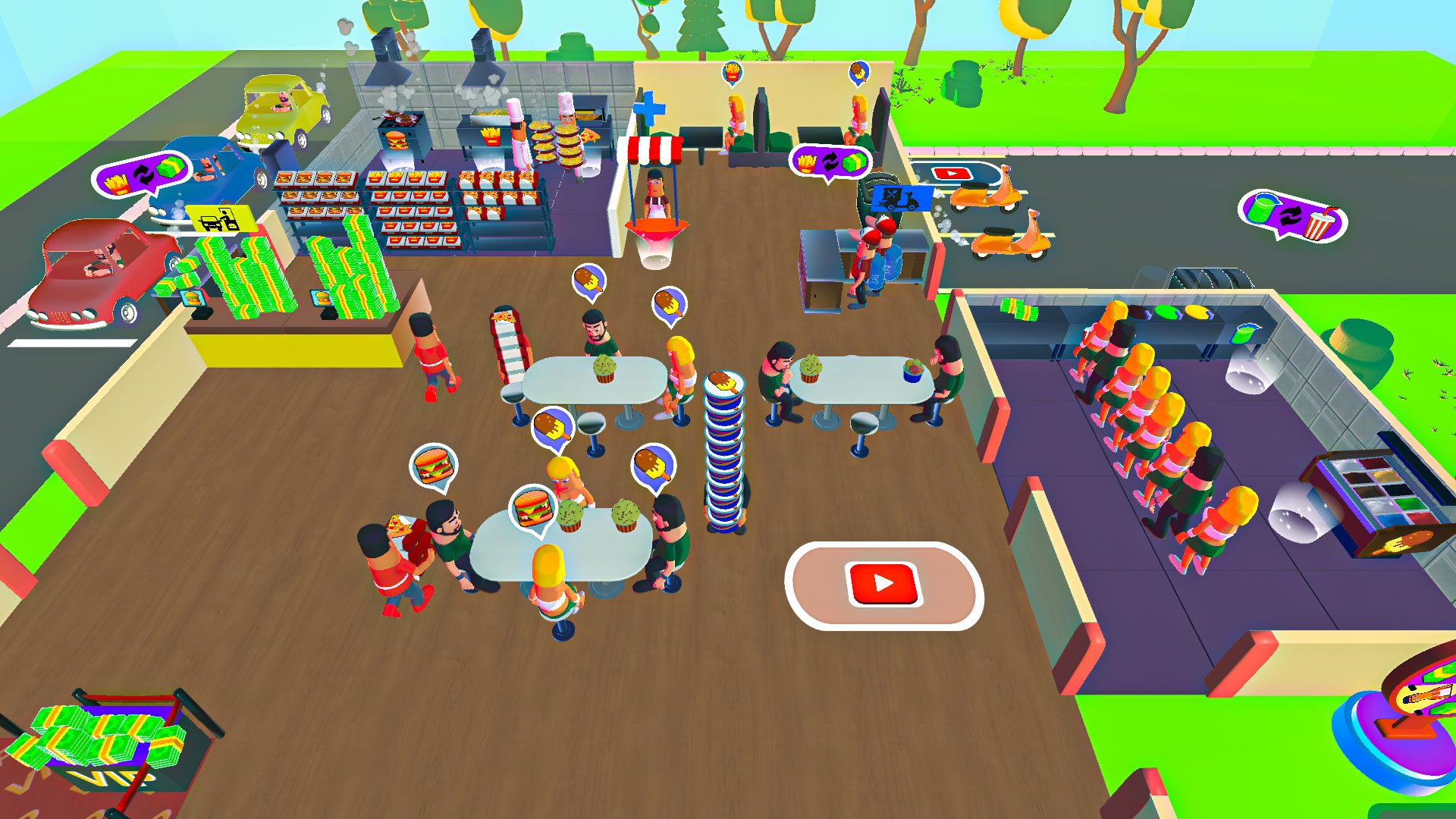 My Fast Food Cooking Games: Street Restaurant Cafe Shop Simulator ...