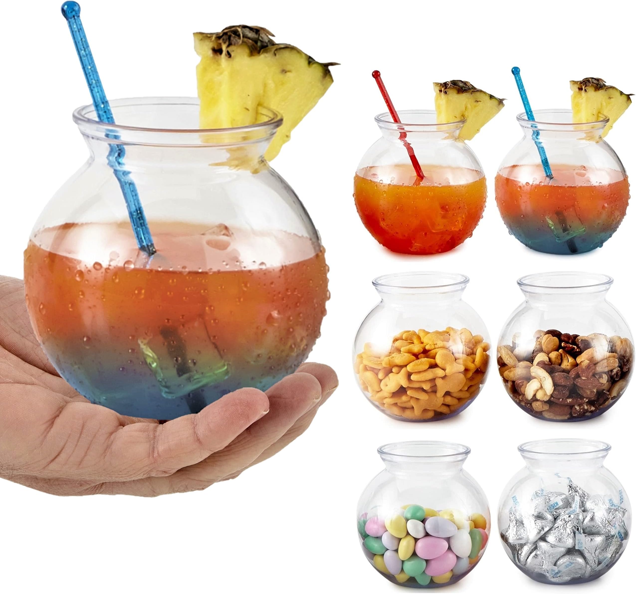 Amazon.com: Creative Hobbies - 12 Pack - 4 Inch (100mm) Ivy Bowls Clear ...