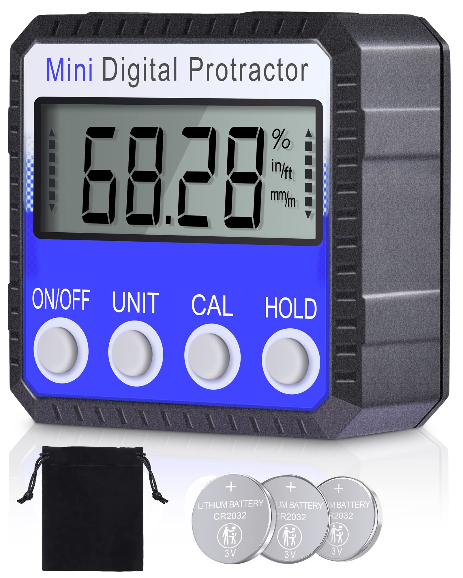 Harbor Freight Digital Angle Finder With Magnetic Base - Backlit ...