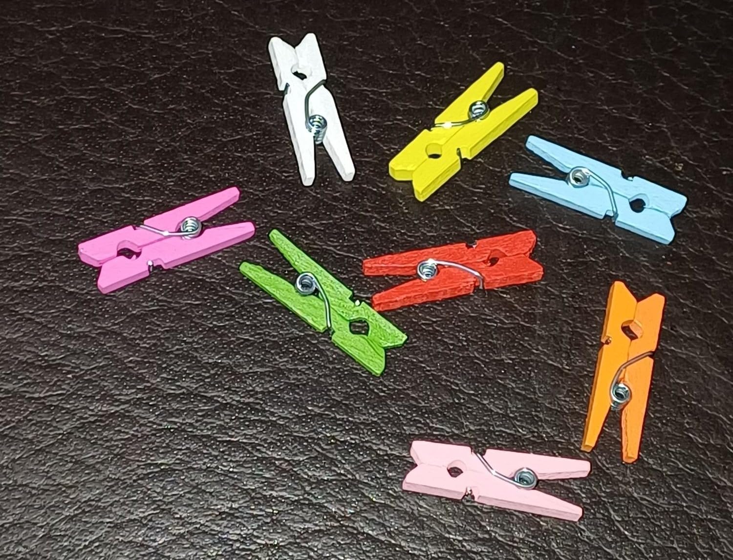 120 Pcs Mini Wooden Pegs, 2.5cm Wooden Photo Clips, Wooden Peg ...