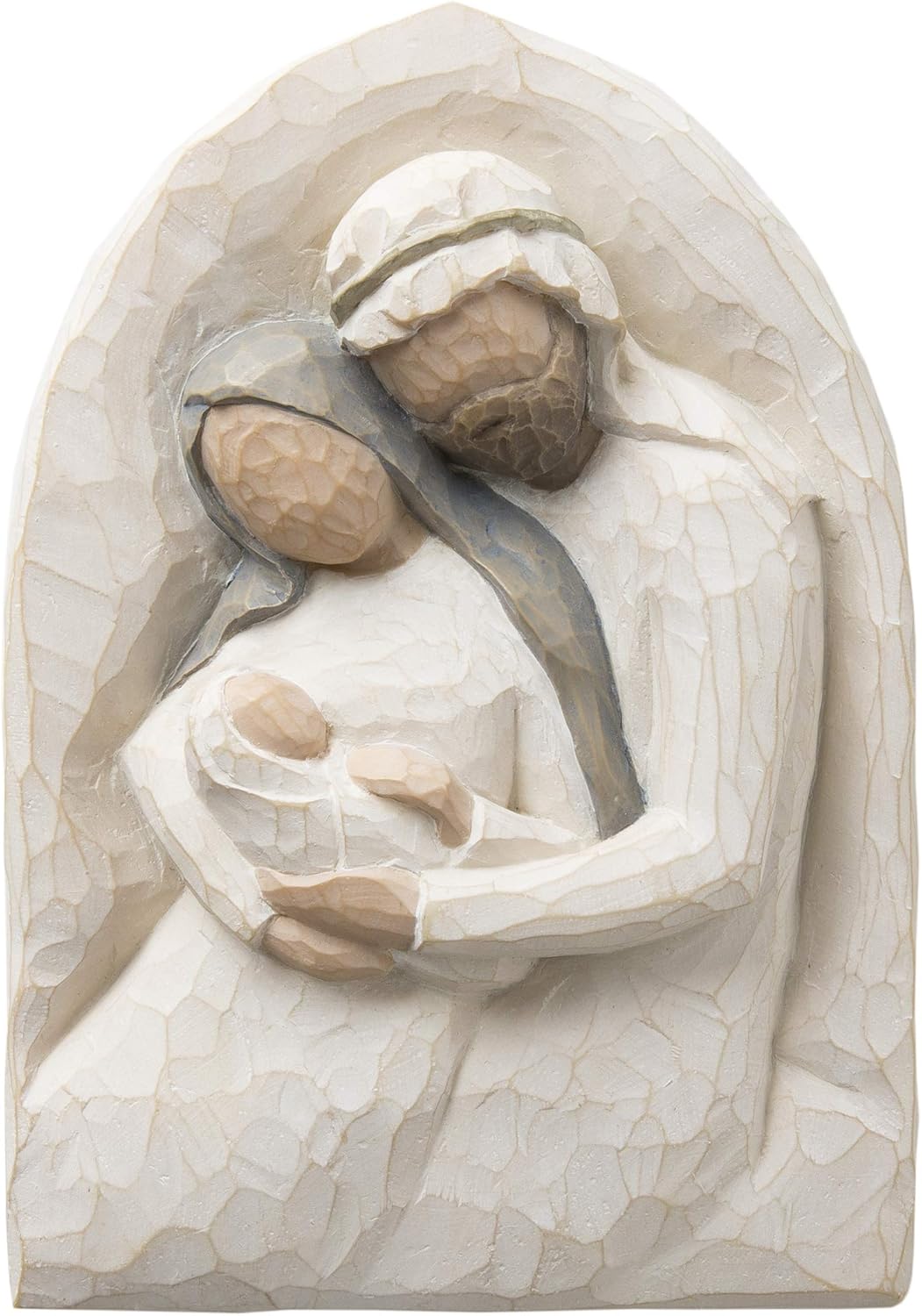 Amazon.com: Willow Tree Holy Family Plaque, Sculpted Hand-Painted bas ...