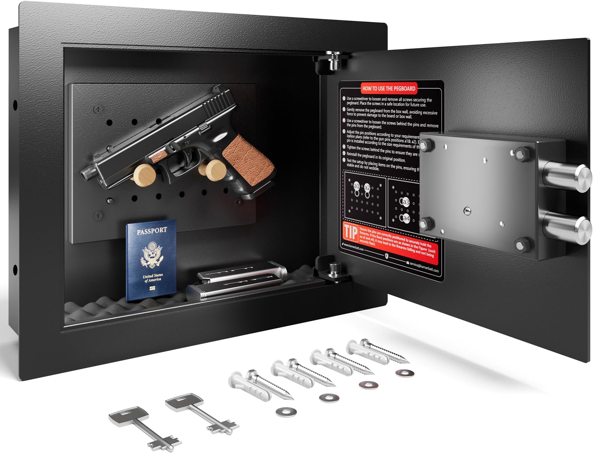 Professional Grade Products Hidden Wall Safe, Hidden as Air Vent in ...