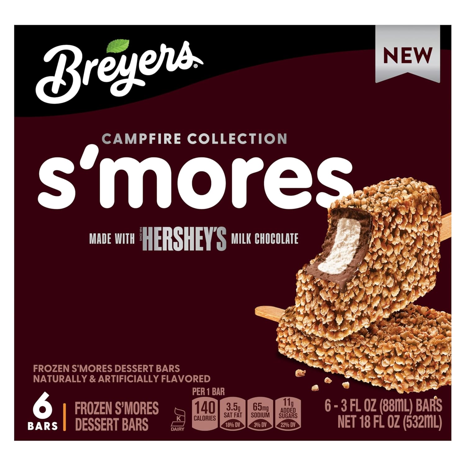 Amazon.com: Breyers Campfire Collection Ice Cream 6 for a delicious ...