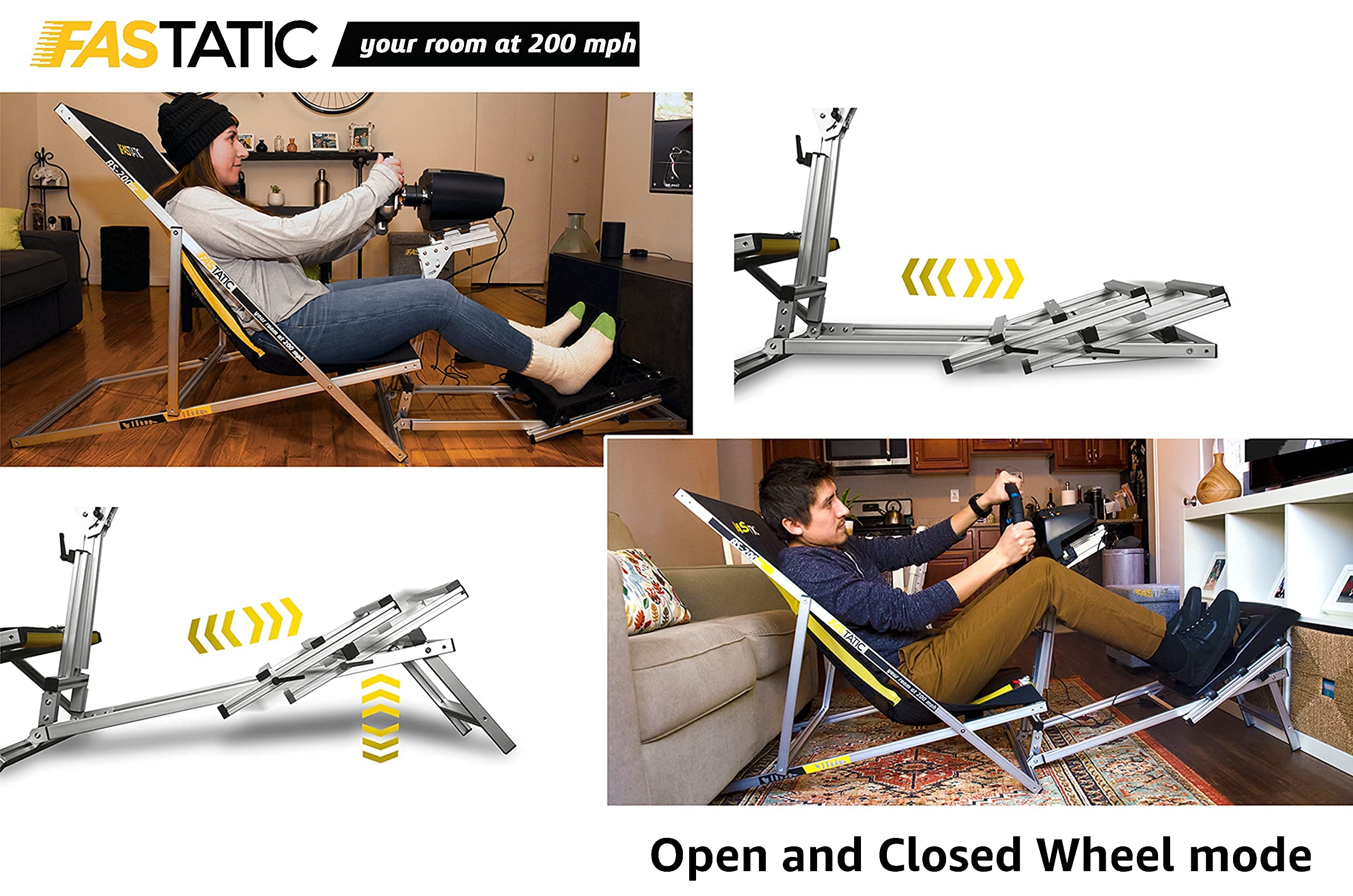 Buy Fastatic Virtual Racing Cockpit | Lightweight, Foldable ...
