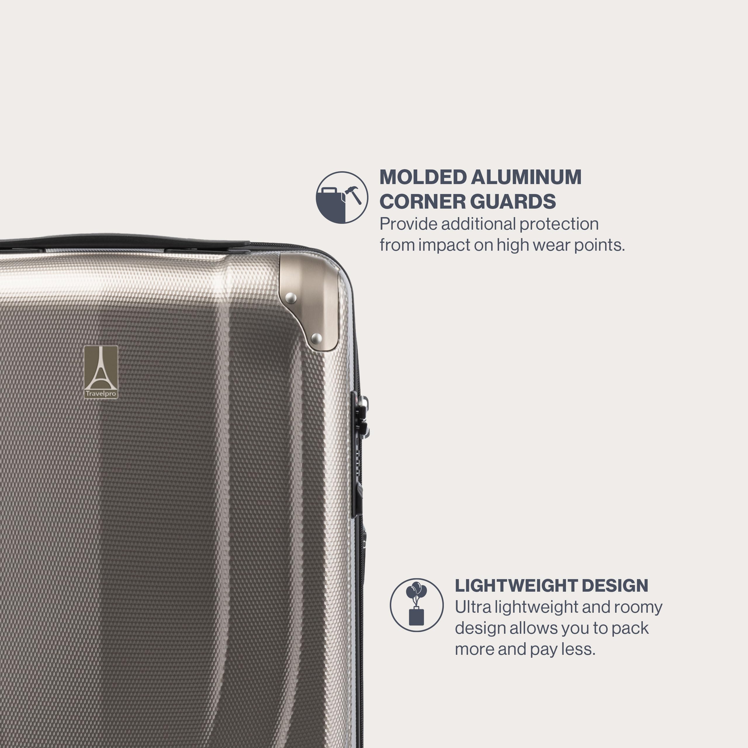 Snapklik.com : Travelpro Pathways 3 Hardside Expandable Luggage, 8 ...