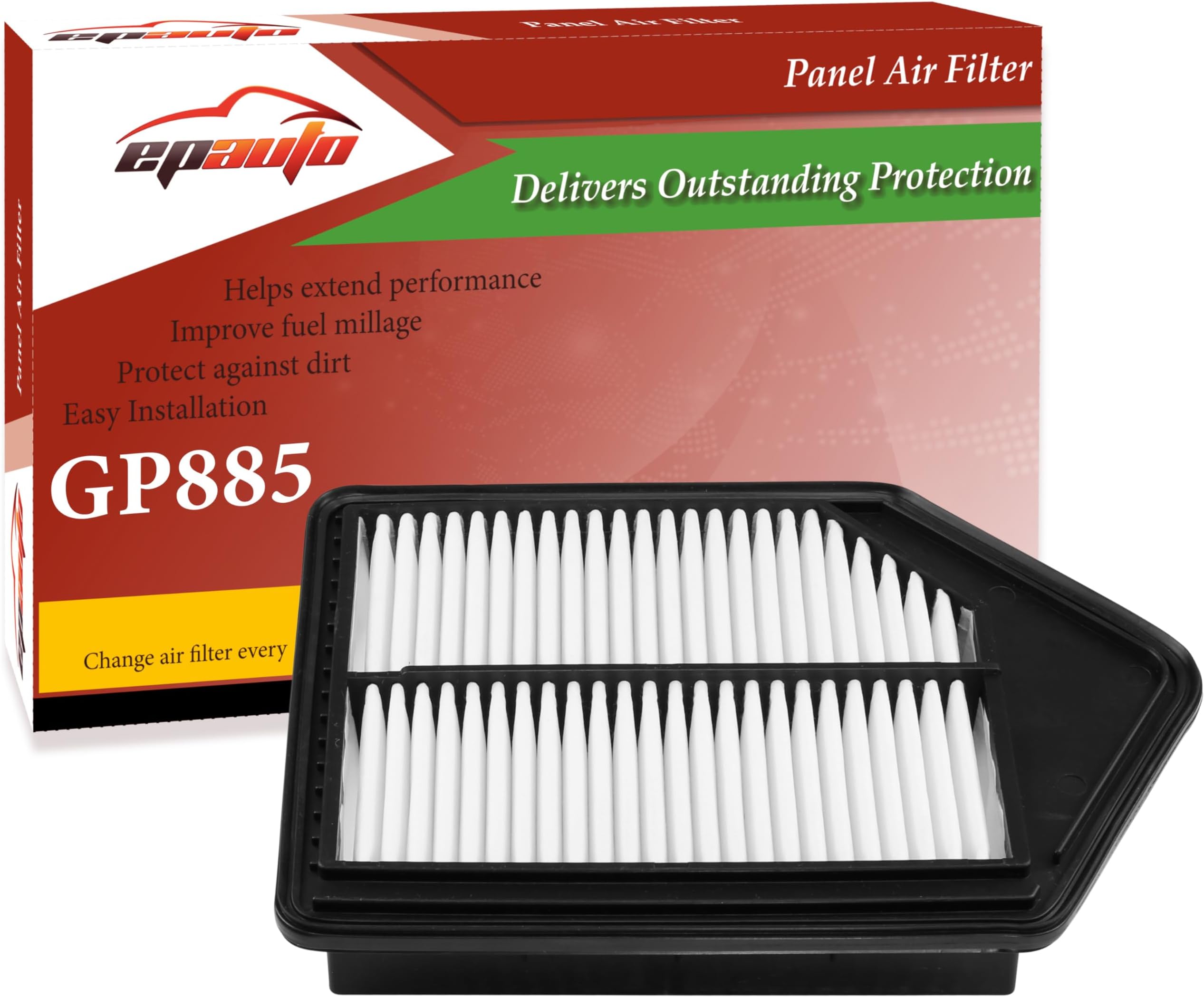 Amazon.com: Spearhead MPG Defense Max Thrust Engine Air Filter For All ...