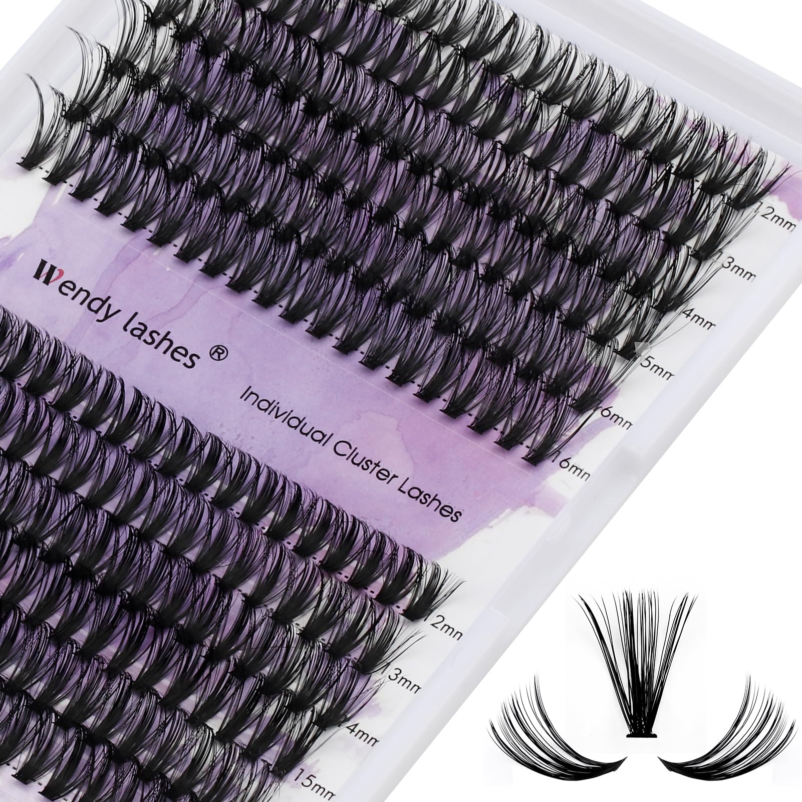 Amazon.com: Lash Clusters Individual Cluster Lashes 40/50D DIY Lashes ...