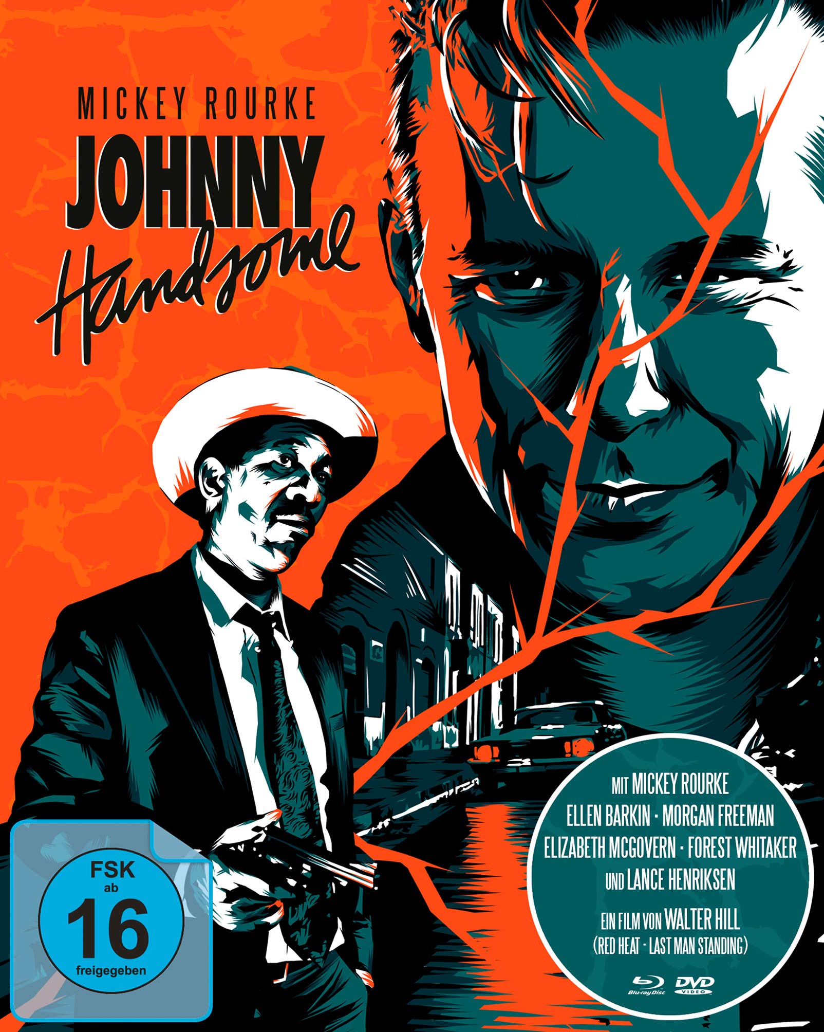Johnny Handsome - Der schone Johnny (Mediabook, 2 Blu-rays + [Region ...