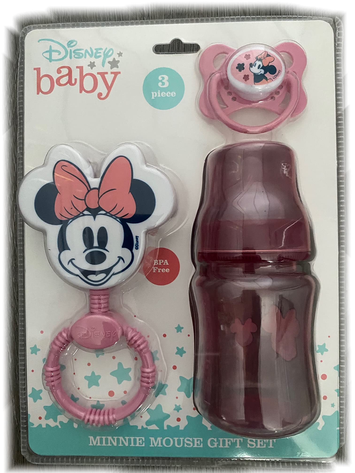 Baby Girl Bottles Minnie Mouse