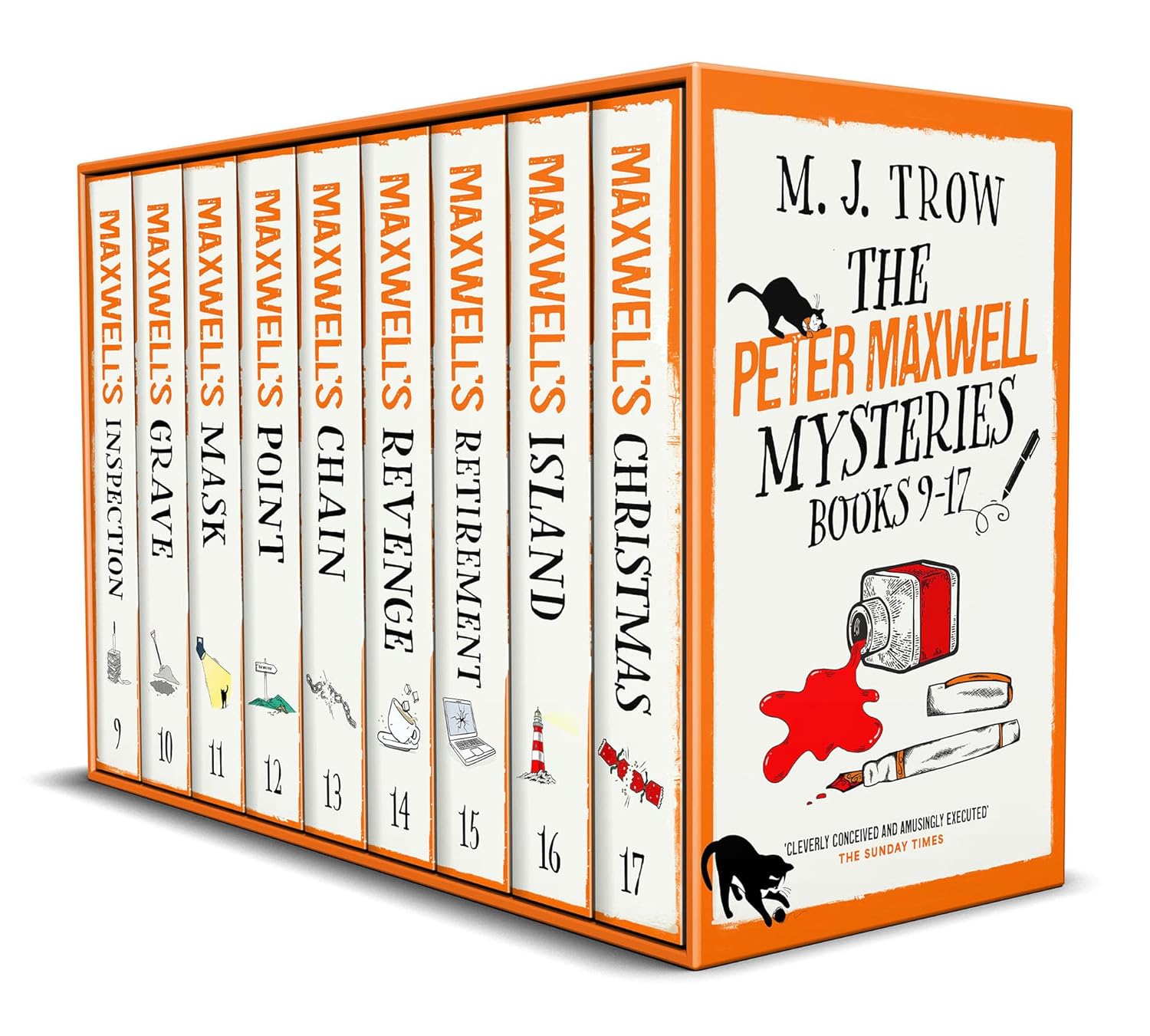 The Peter Maxwell Mysteries Books 9–17: A cozy mystery boxset (Cozy ...