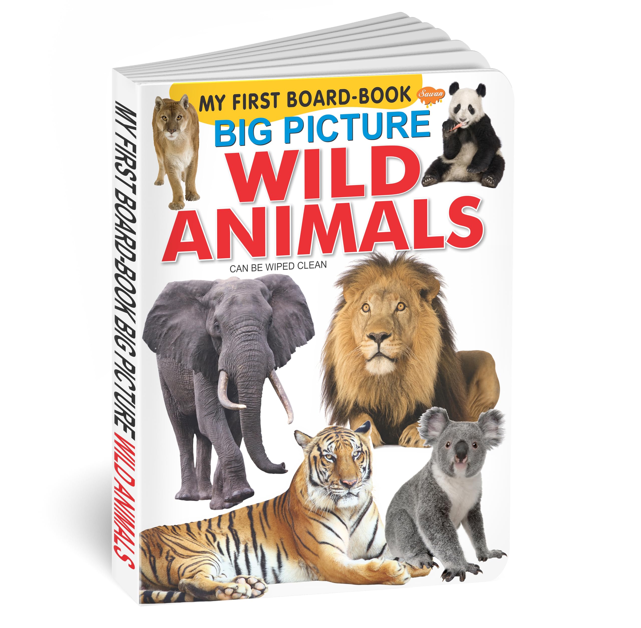 Buy My First Board Book Of Big Picture Wild Animals Book Online at Low ...