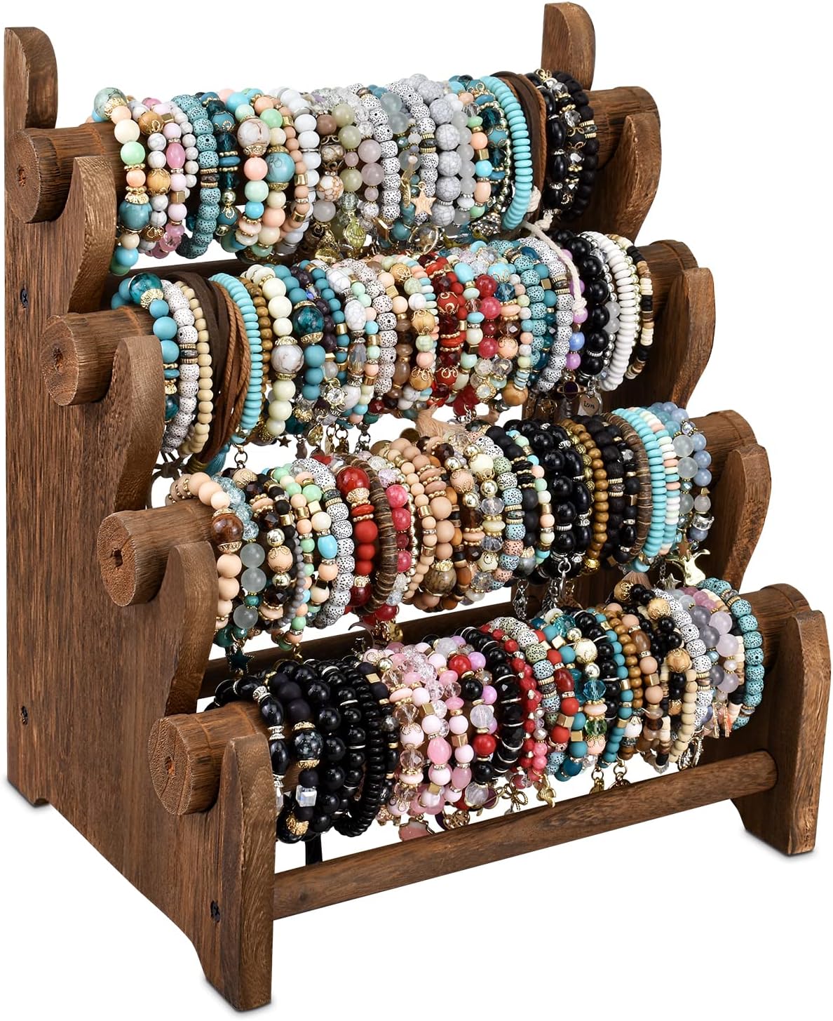 Amazon.com: Juexica Bracelet Stand and Display 5 Tier Bracelet Holder ...