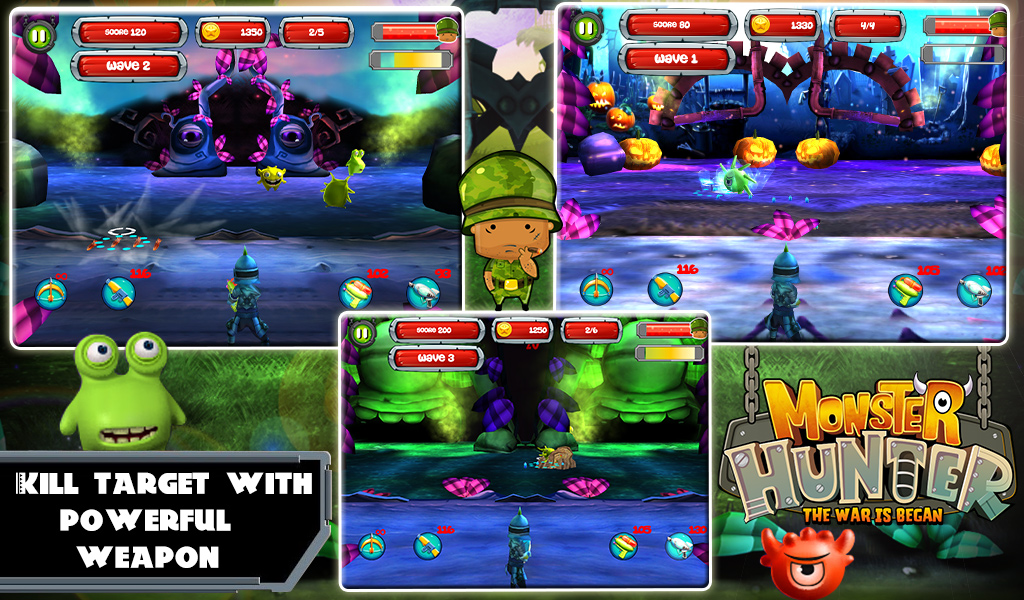 3D Monster Hunter - App on Amazon Appstore