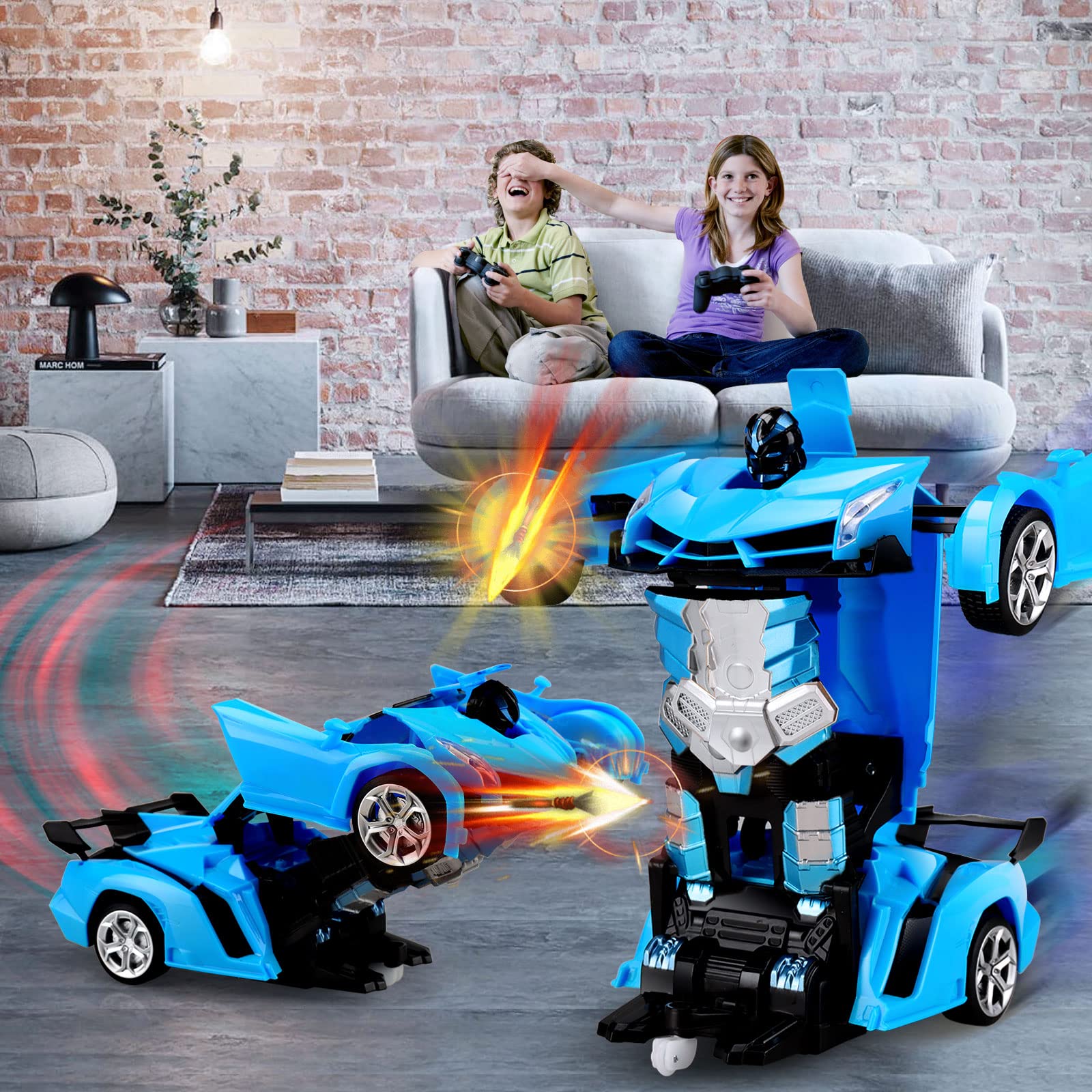 Snapklik.com : Chridark Remote Control Car Toys - Transforming RC Cars ...