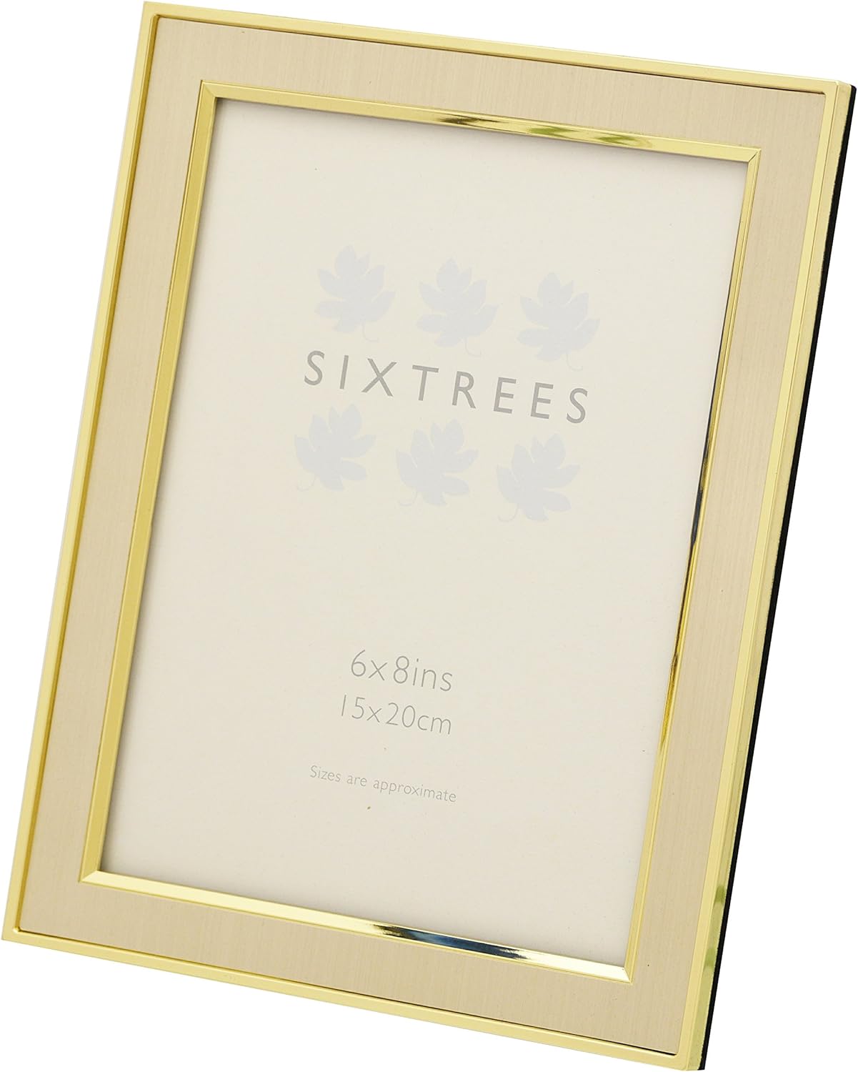 Sixtrees Abbey 2-104-68 Polished Gold photo frame with lacquered ...