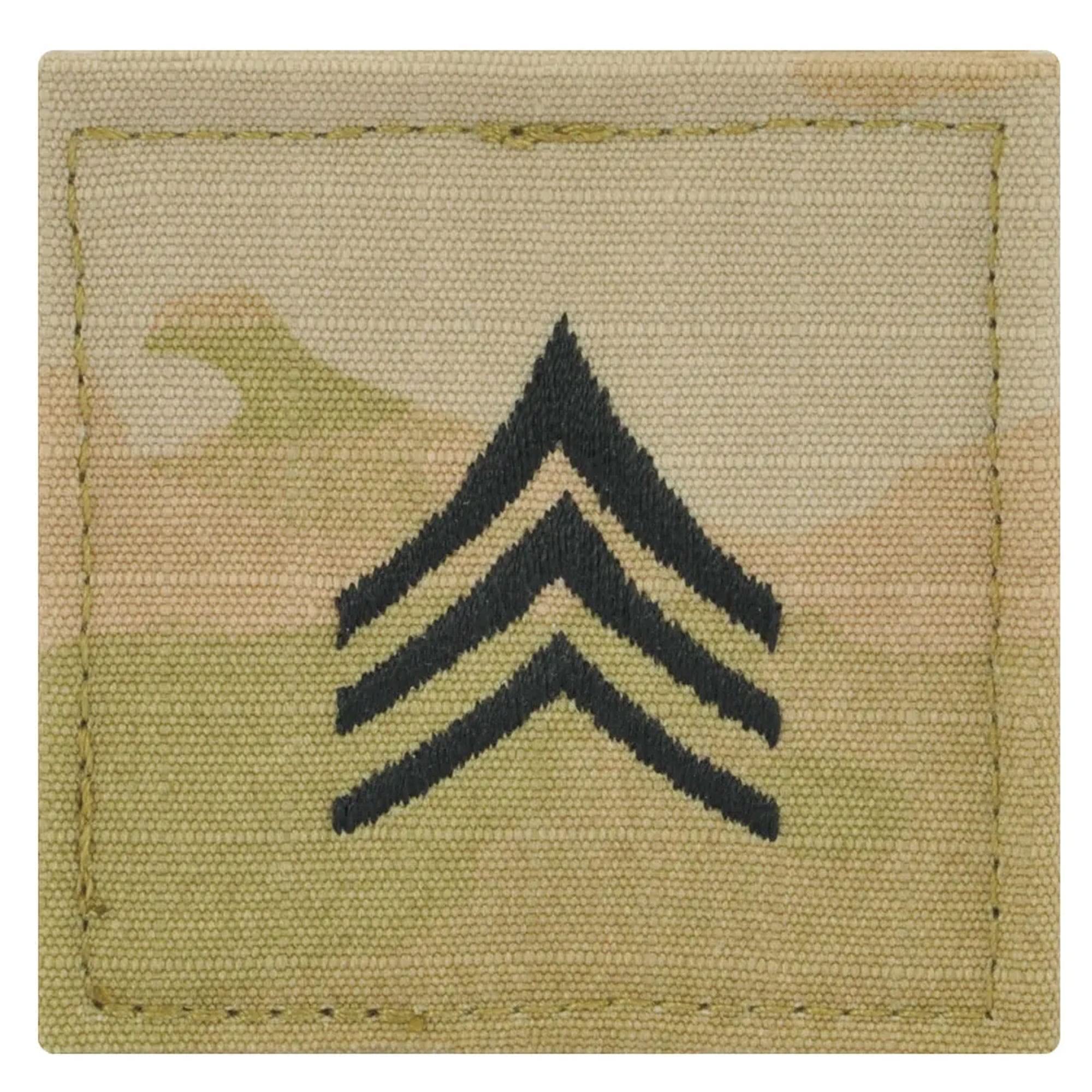 Amazon.com: Army Sergeant Rank OCP with Hook and Loop : Clothing, Shoes ...