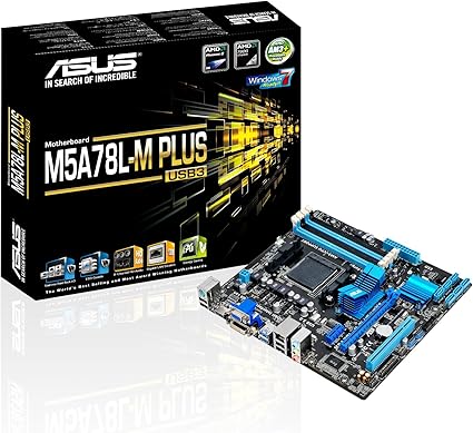 ASUS M5A78L-M Plus/USB3 DDR3 HDMI DVI USB 3.0 760G AM3+ based ...