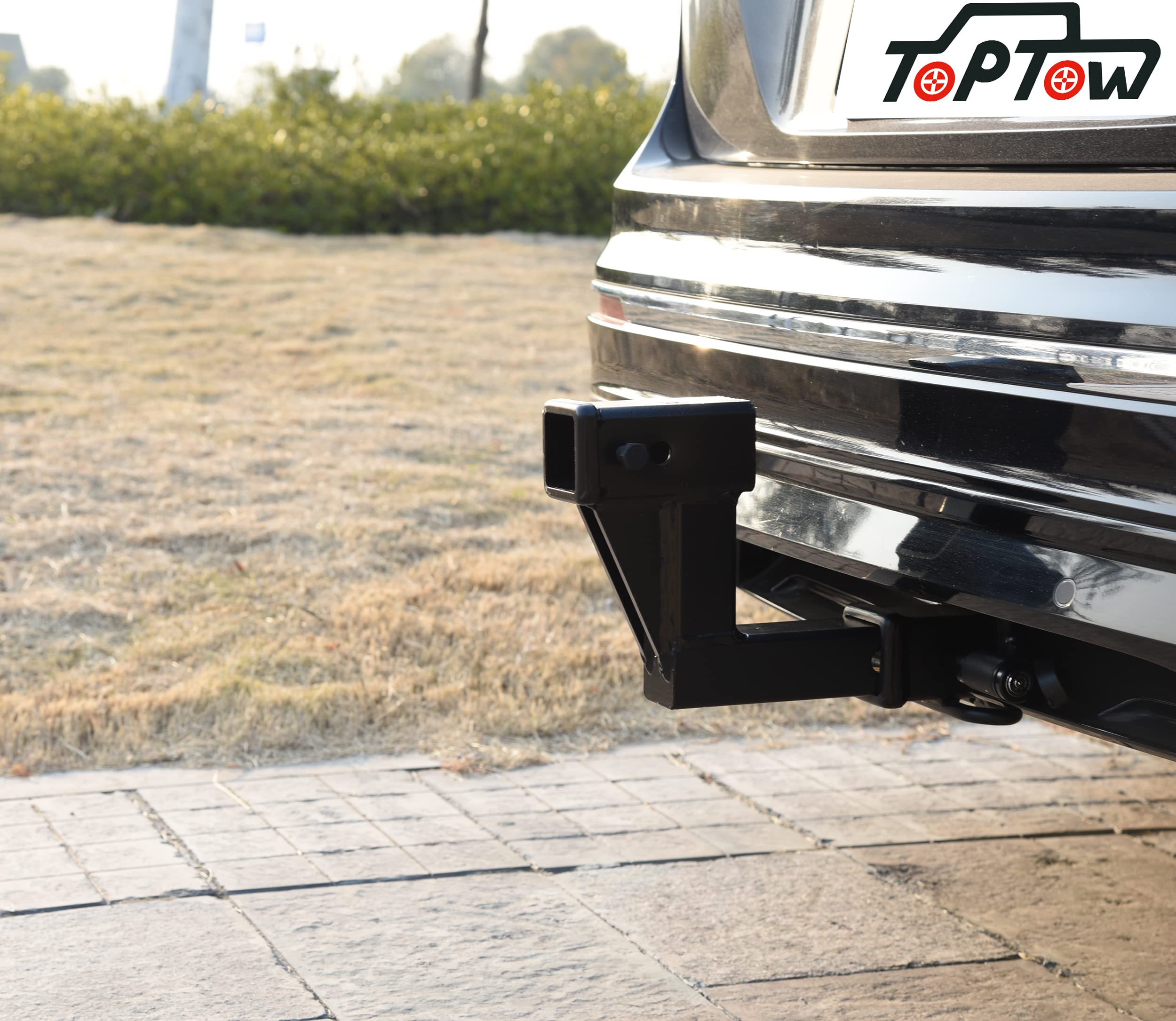 Snapklik.com : TOPTOW Trailer Hitch Extender Adapter 6 Riser/Drop, 2 ...