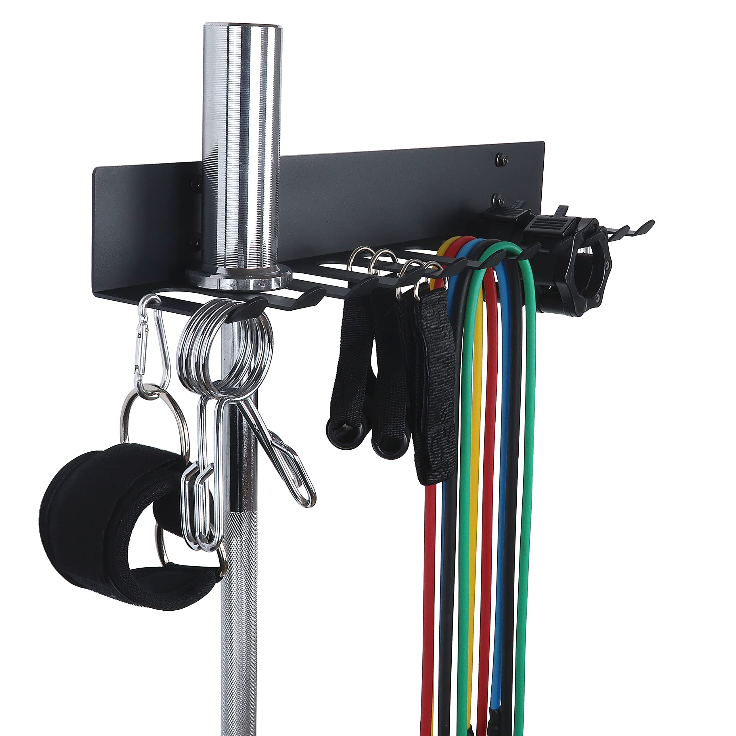 Snapklik.com : Topsair Gym Storage Rack Resistance Band Rack Wall Mount ...