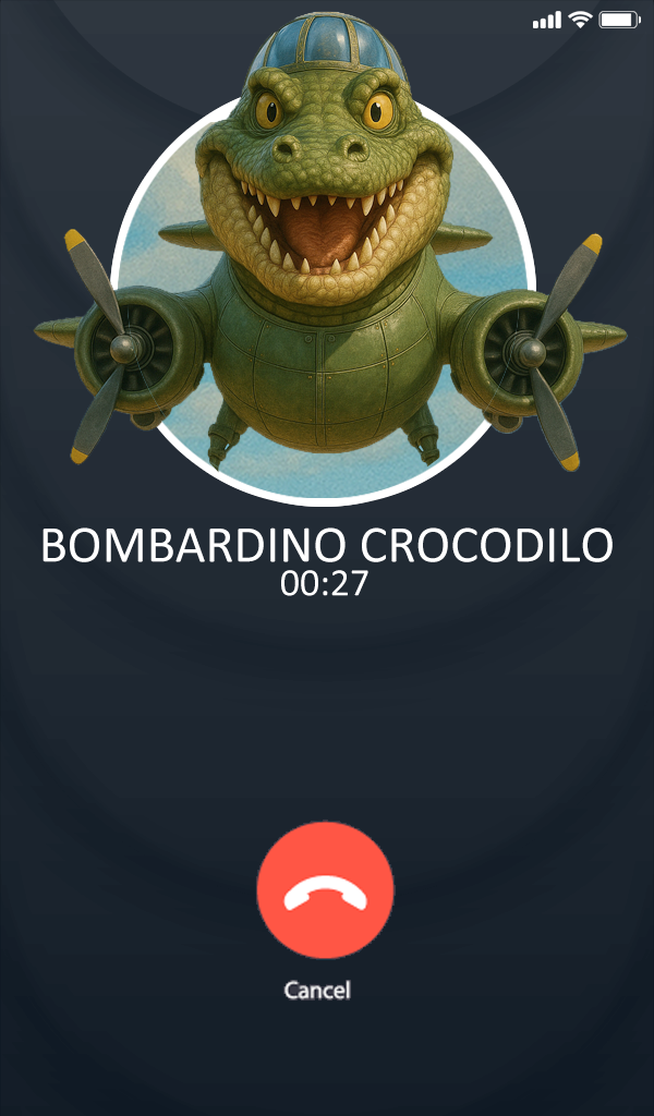 Bombardino Crocodilo Prank Call – Italian Brainrot Fake Calls & Jump ...