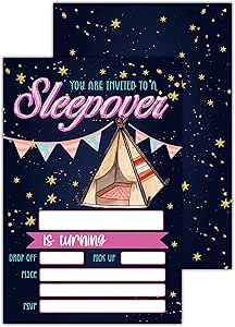 Amazon.com: Birthday Party Invitation Cards for Kids, Party Invites ...