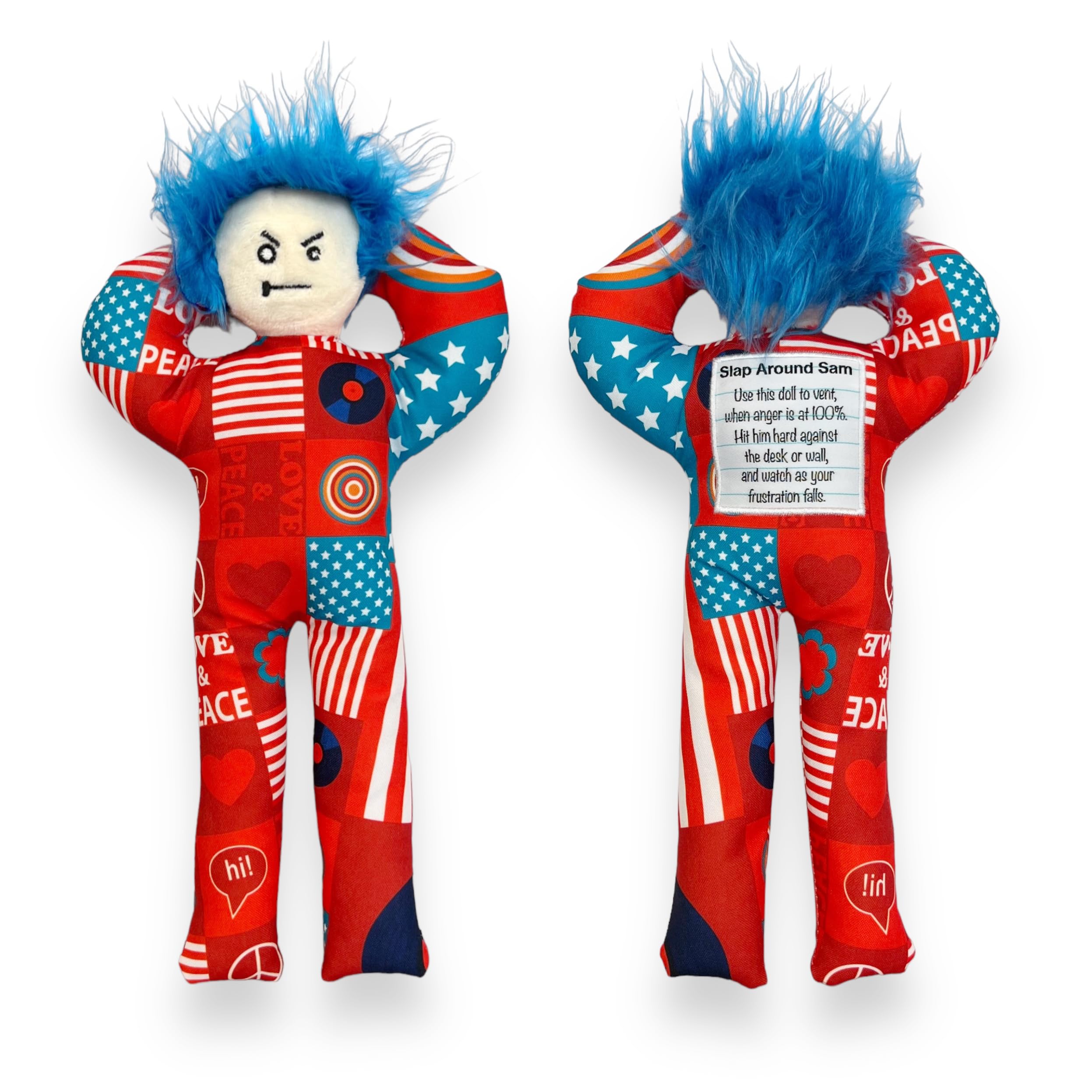 Amazon.com: AVINITI Funny Gag Gift - Stress Relief - Slap Around Sam ...