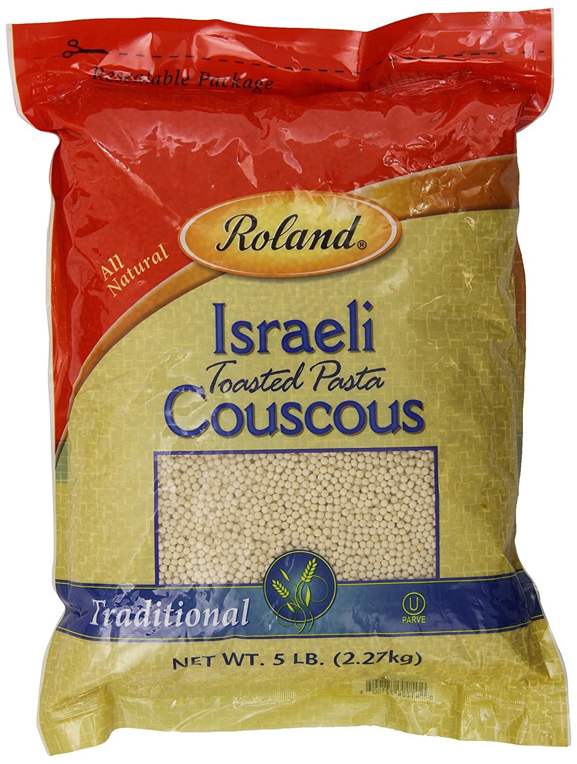 Amazon.com : Roland Foods Israeli Couscous Toasted Pasta, Specialty ...