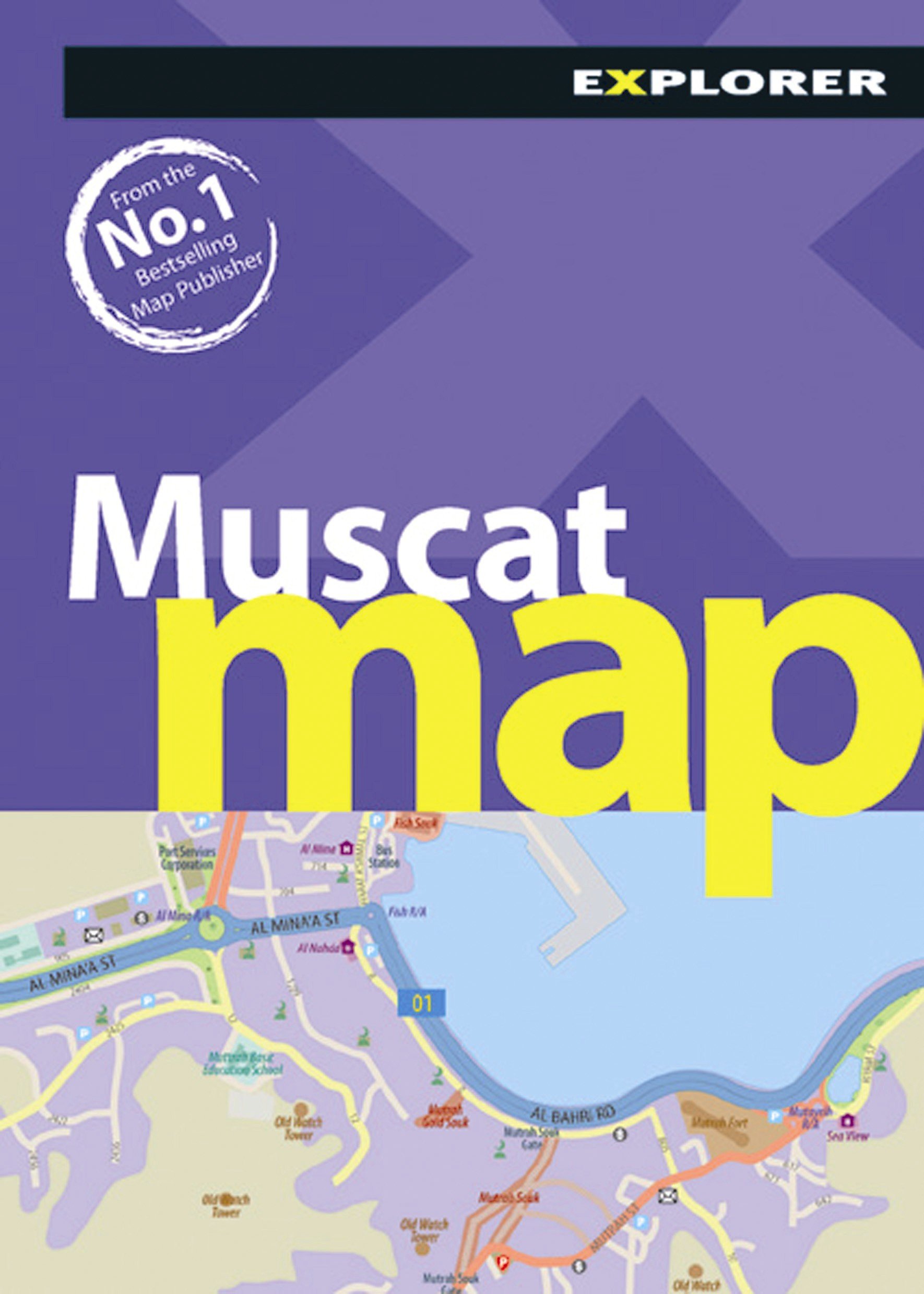 Muscat Map City Map | Desertcart INDIA