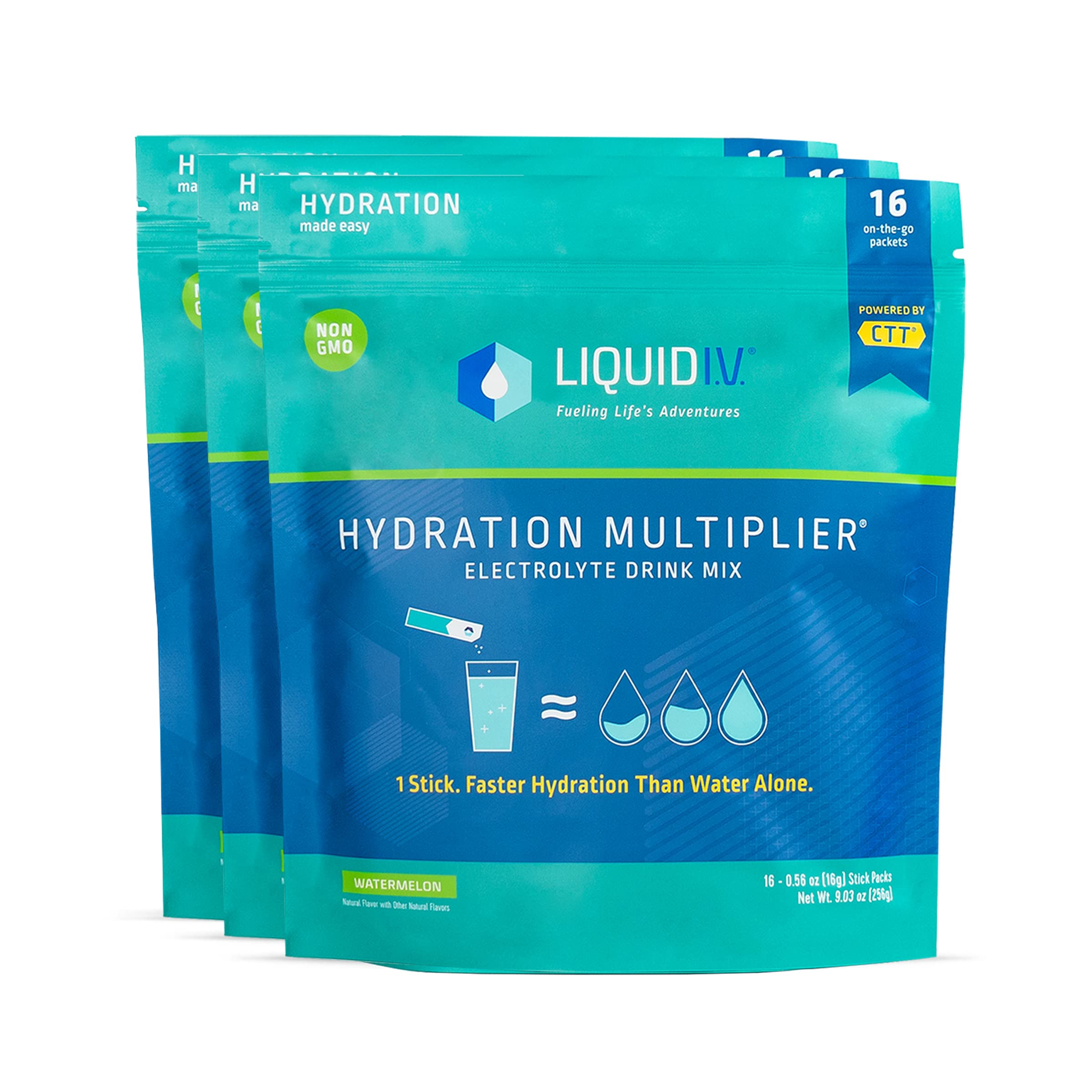Buy Liquid I.V.® Hydration Multiplier® - Watermelon - Hydration Powder ...