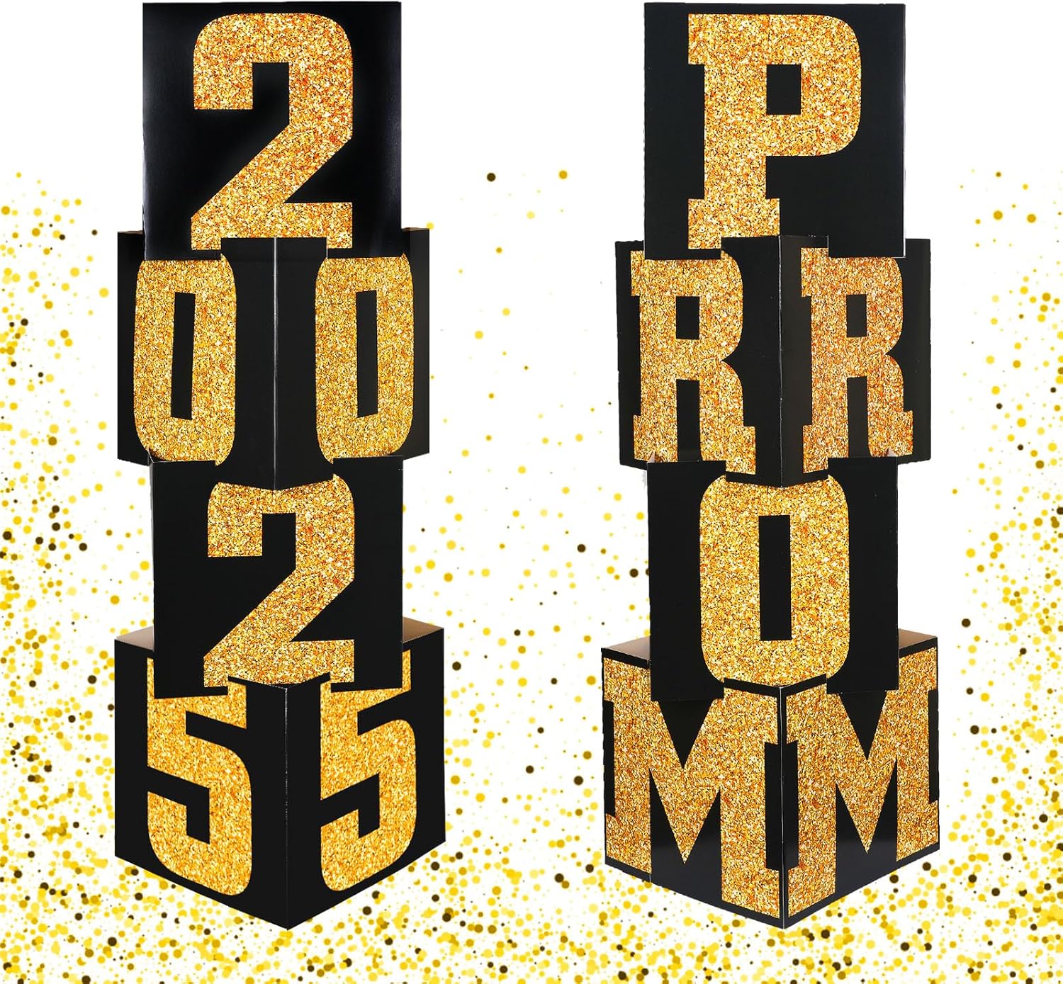 Amazon.com: Queekay 8 Pcs Prom Column Standup Photo Booth Decorations ...