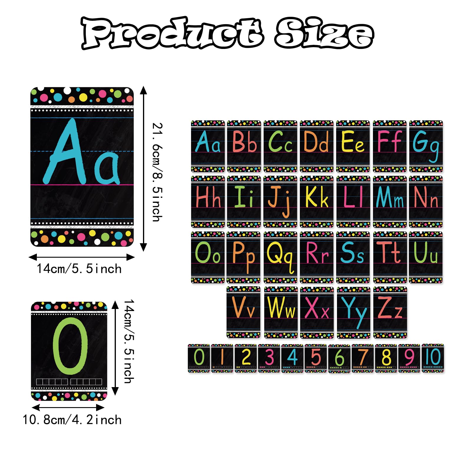 Snapklik.com : Bulletin Board Letters - ABC Alphabet Poster Classroom ...