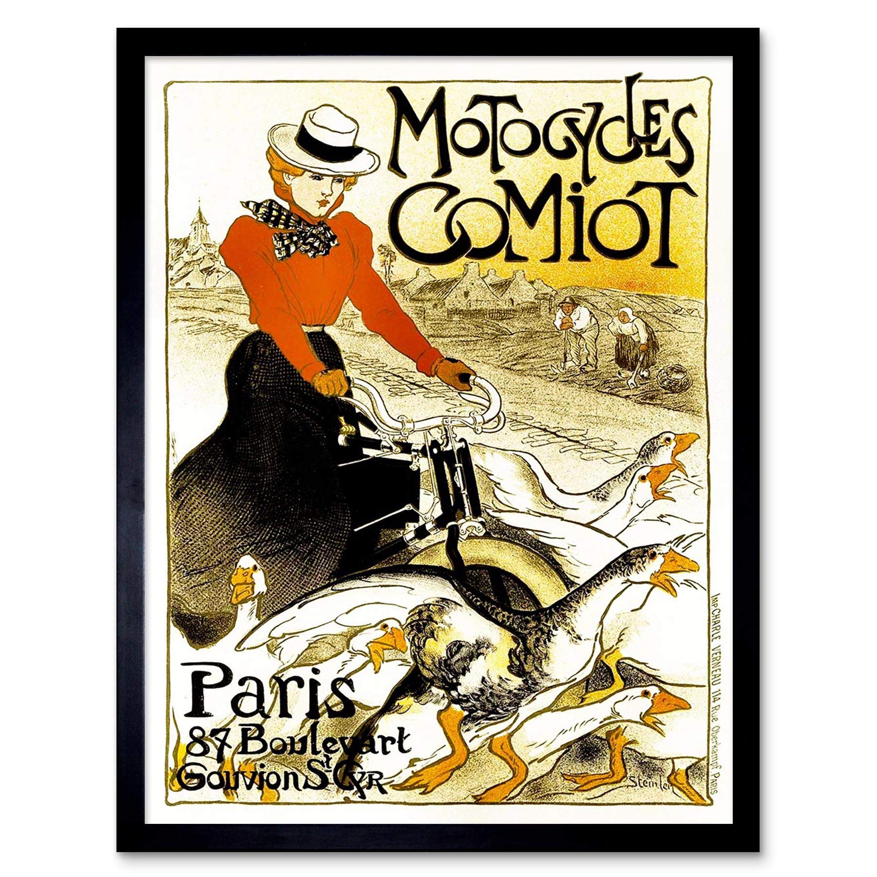 Biker Girls Poster Size