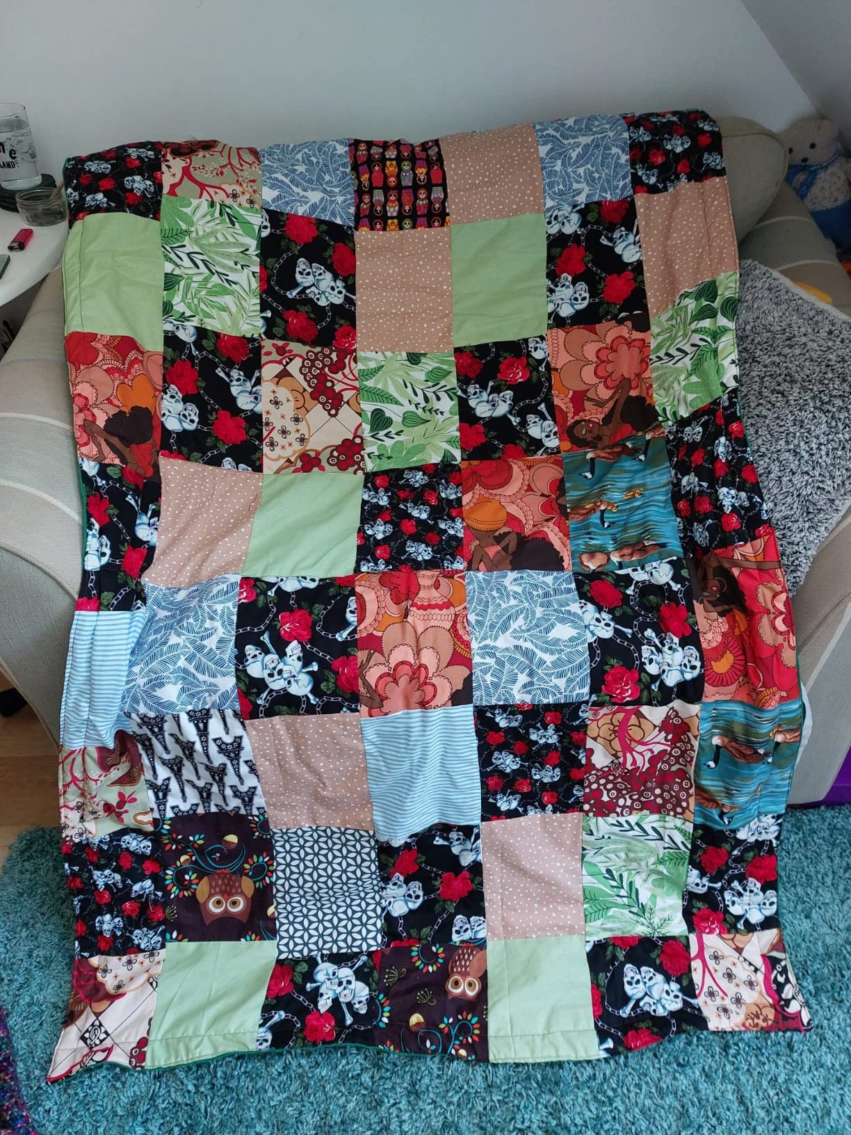 3 Metre Super Soft Fluffy Wadding Bundle 100cm Wide Quilting Upholstery ...