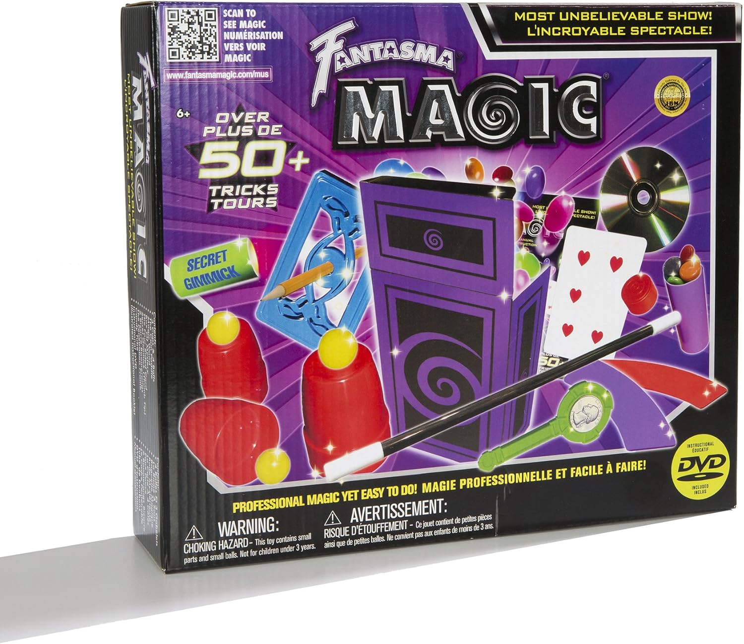 Amazon.com: Fantasma Magic Most Unbelievable Show Set with Over 50 ...