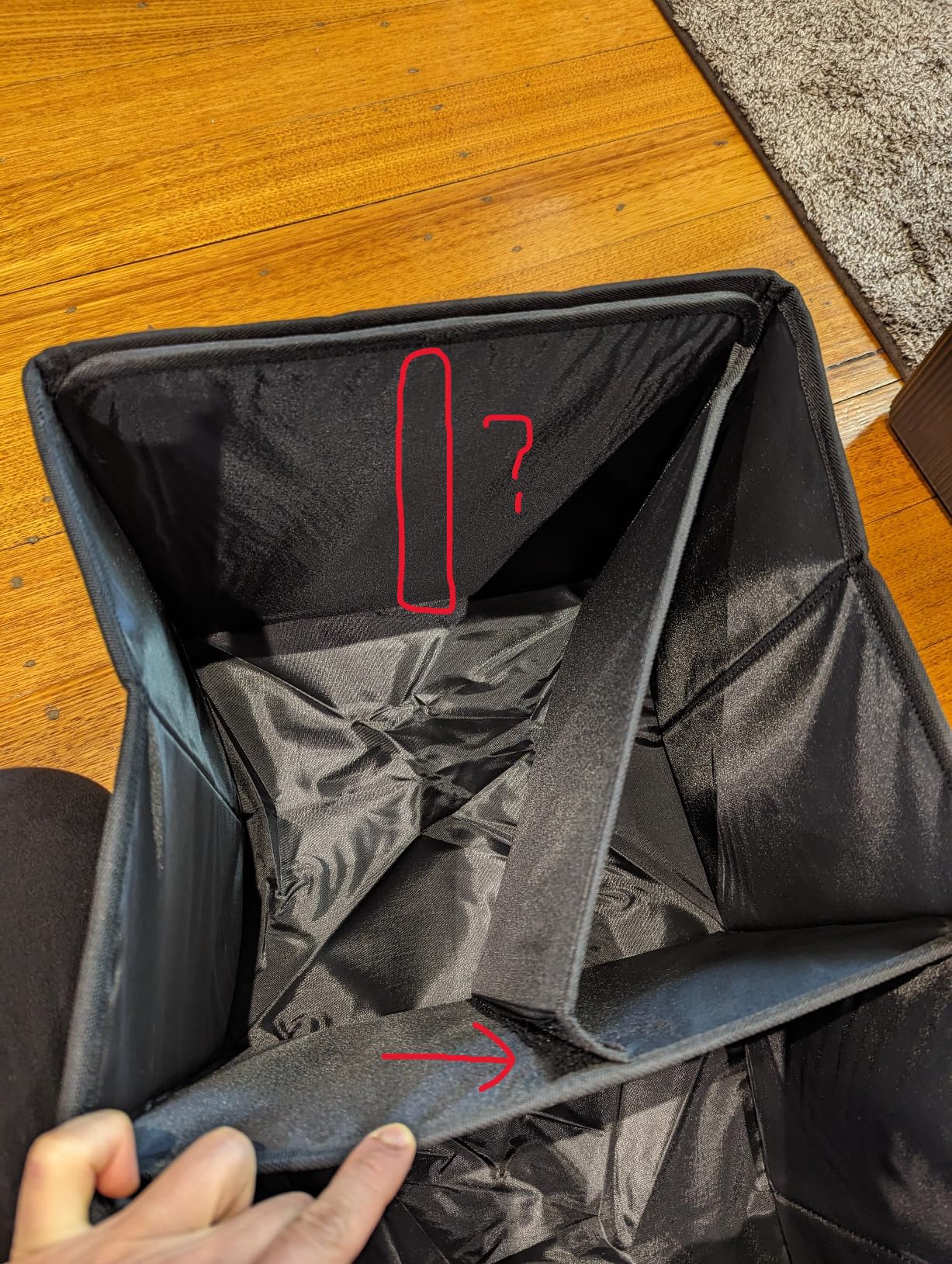 Car Boot Organiser, Collapsible Trunk Organizer with Reinforced Handles ...