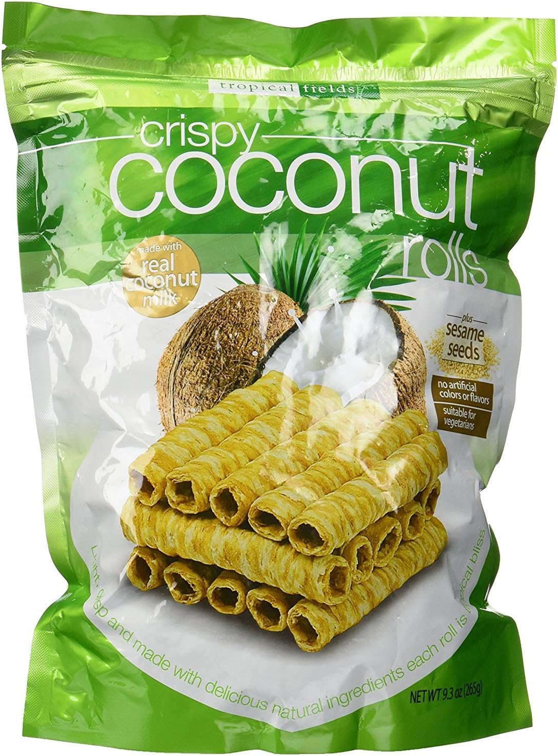 Amazon.com: Sprouts Crispy Sweet Coconut Rolls 3.5oz (Gluten-Free/Dairy ...