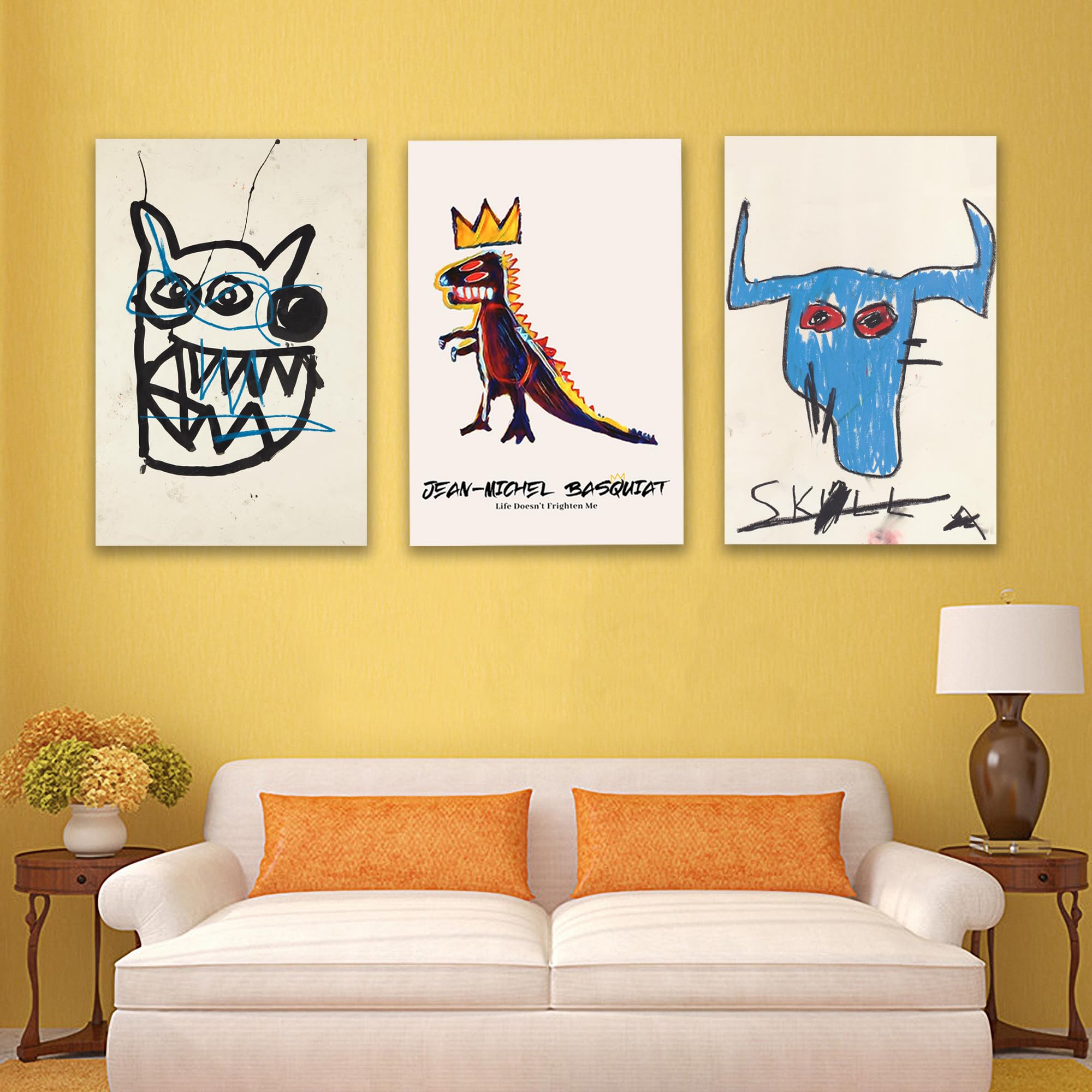 Snapklik.com : FULL HOUSE Basquiat Wall Art, Basquiat Poster Jean ...