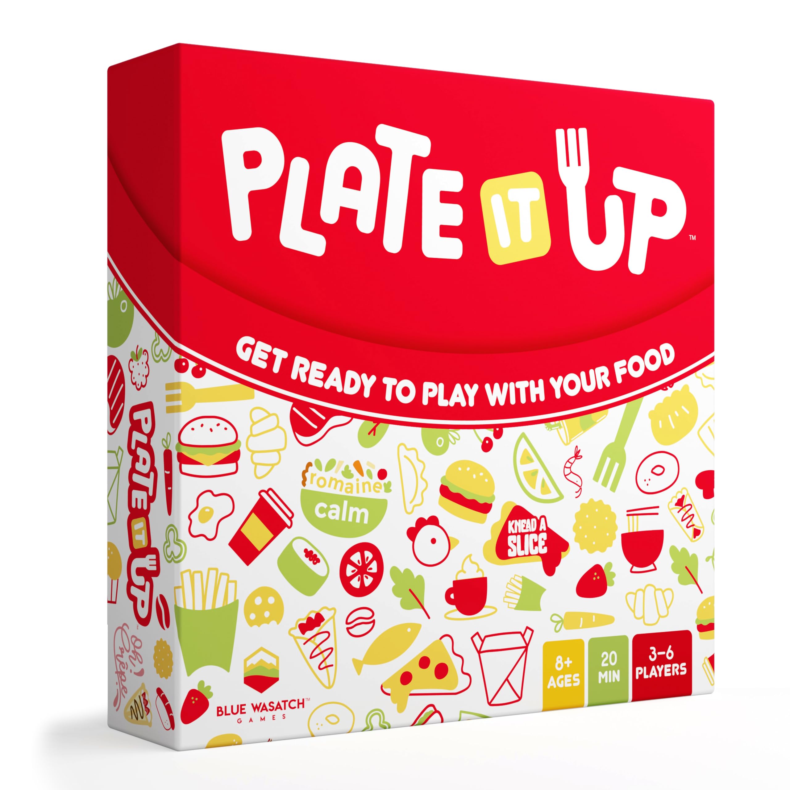 Amazon.com: Blue Wasatch Games Plate It Up - A Foodie Party Game | Mix ...