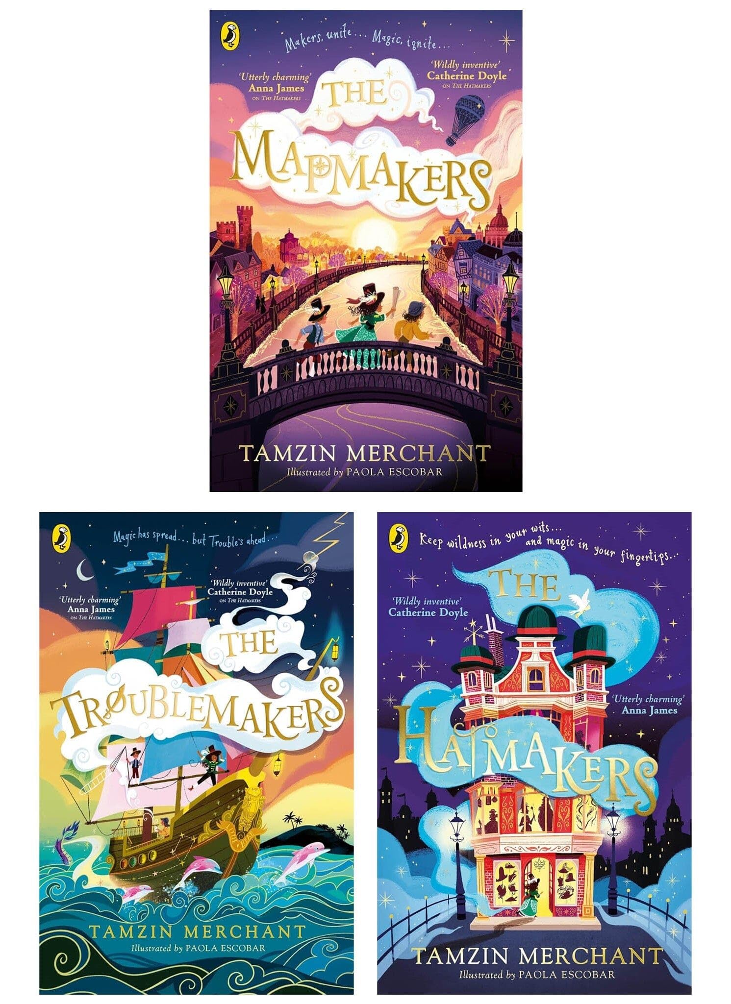 The Hatmakers Series 3 Books Collection Set (The Hatmakers, The ...
