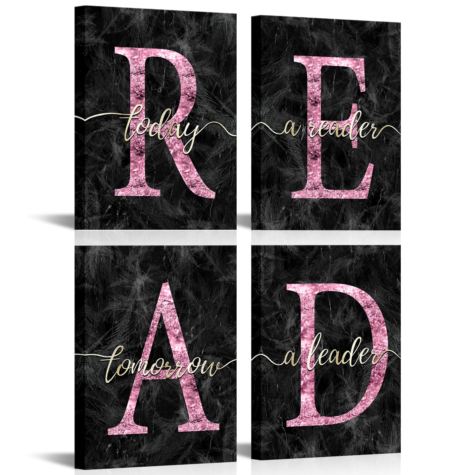 Amazon.com: sechars Read Sign Wall Decor Inspirational Educational ...